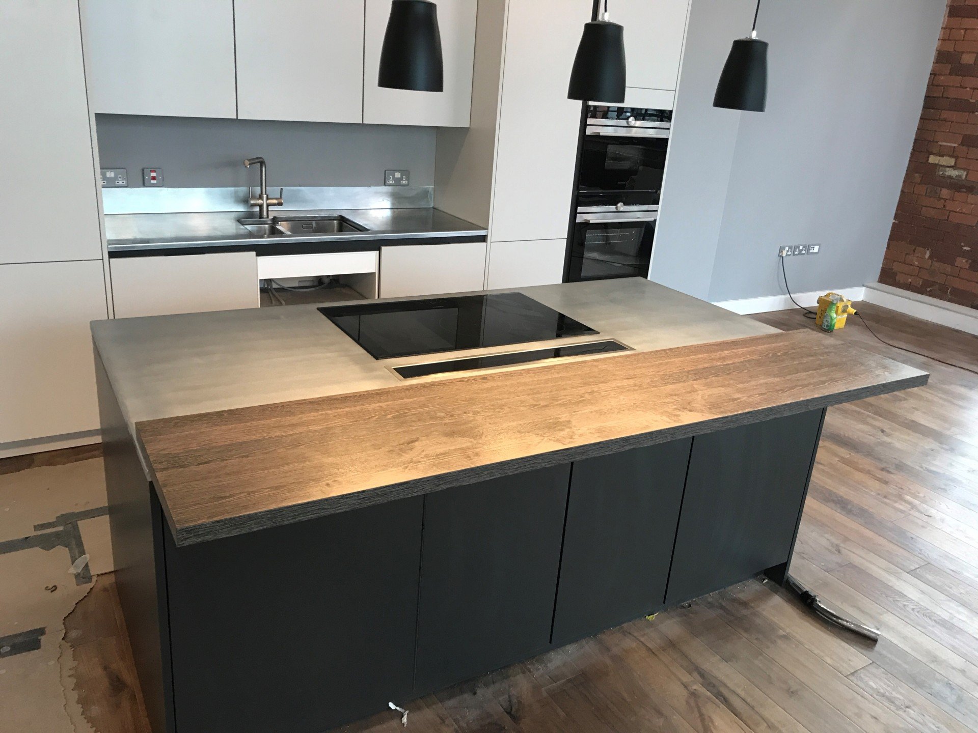Copper Worktops, Zinc Worktops, UK: Inzinctive Interiors