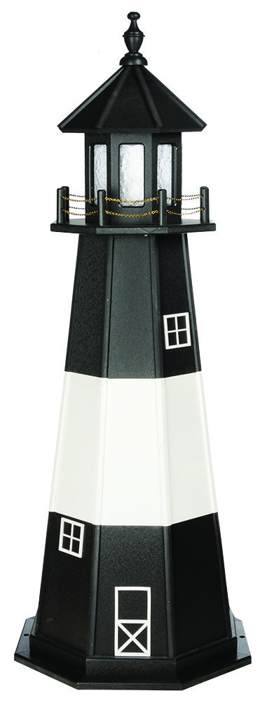 6-Foot Lighthouses for Sale: Amish, Handcrafted 6-Ft Yard Lighthouse