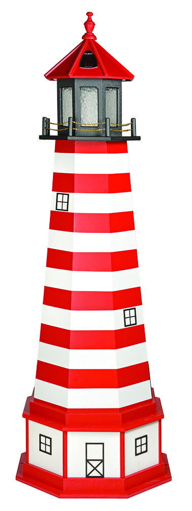 6-Foot Lighthouses for Sale: Amish, Handcrafted 6-Ft Yard Lighthouse