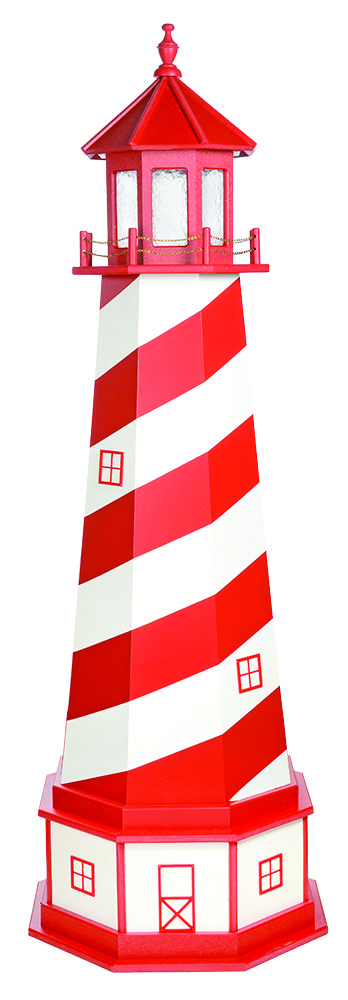 6-Foot Lighthouses for Sale: Amish, Handcrafted 6-Ft Yard Lighthouse