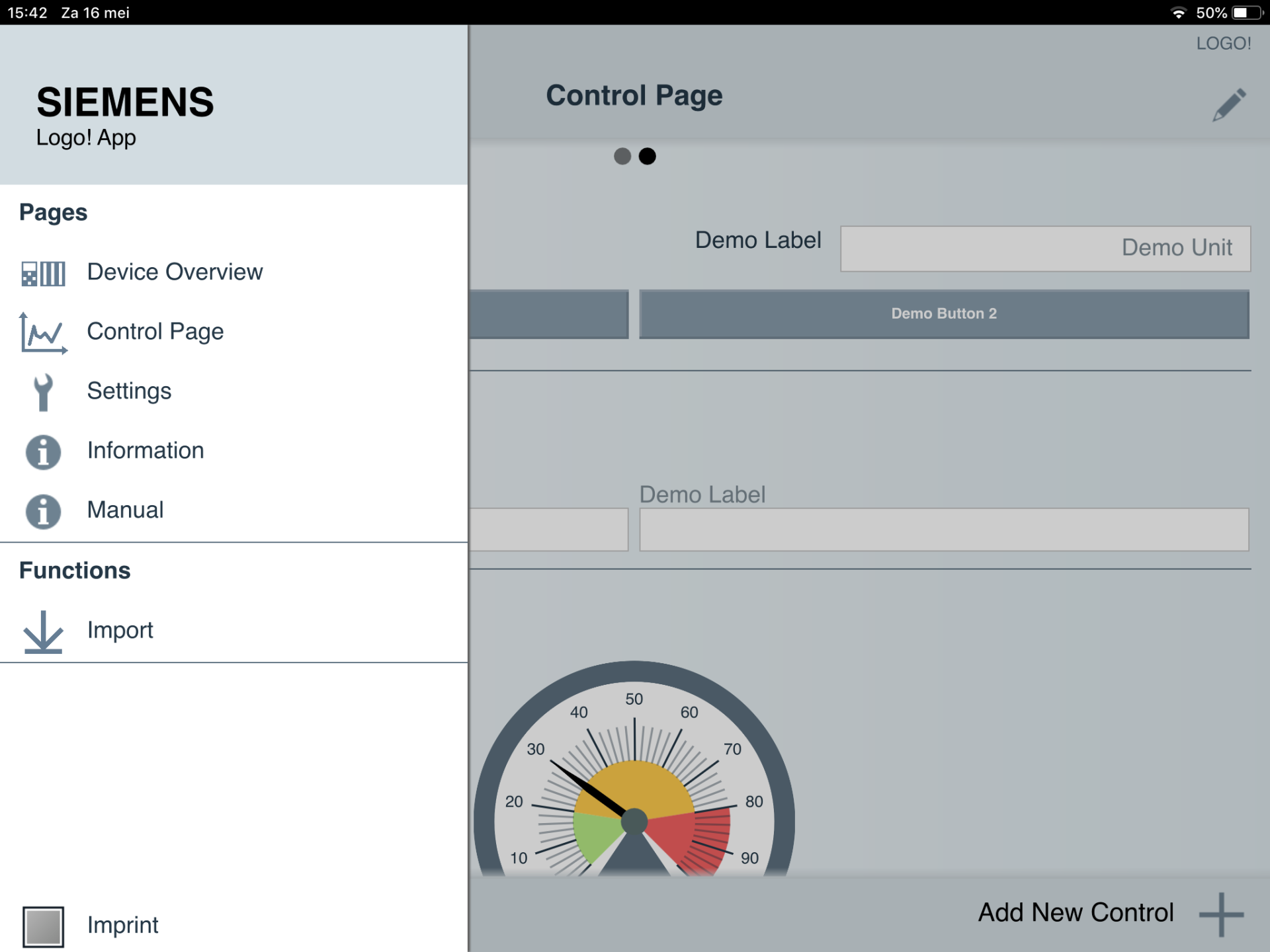 Leer wat de mogelijkheden zijn met de Siemens Logo app bij Logo8.nl
