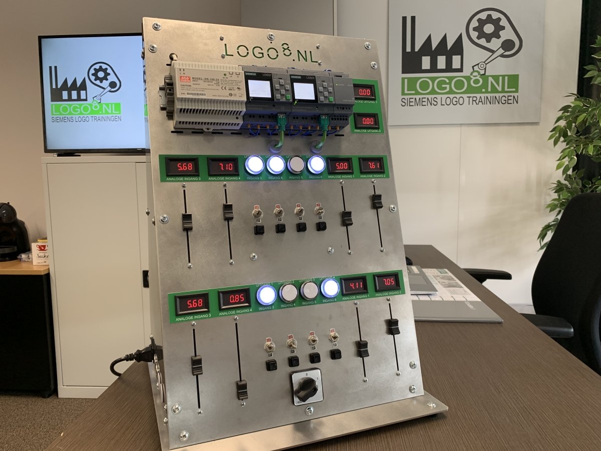 Leer wat de mogelijkheden zijn met de Siemens Logo app bij Logo8.nl