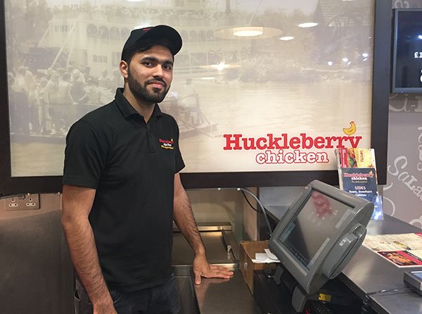 Stores Huckleberry Chicken SFC Chicken Eat Deliver Fast Food Ware ...