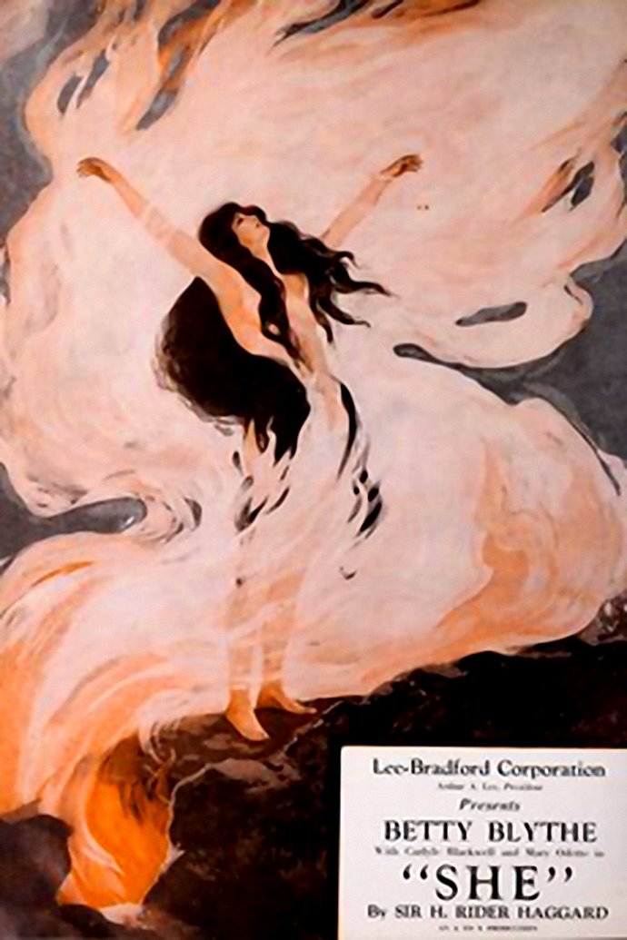 SHE (1925) The Film That Started It All