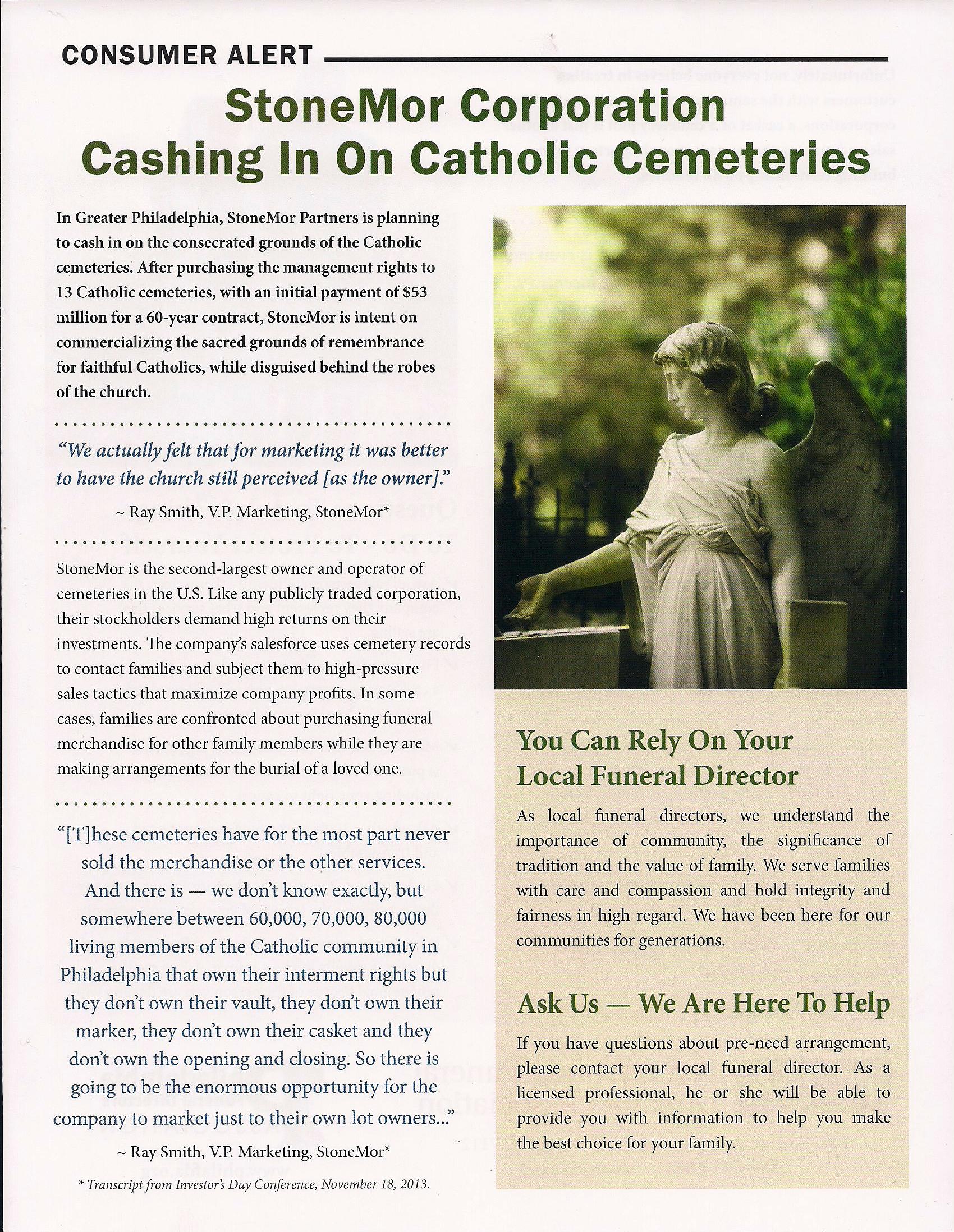 Catholic Cemeteries