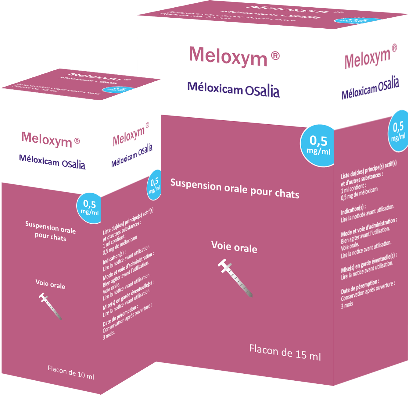 Gamme médicament vétérinaire Osalia