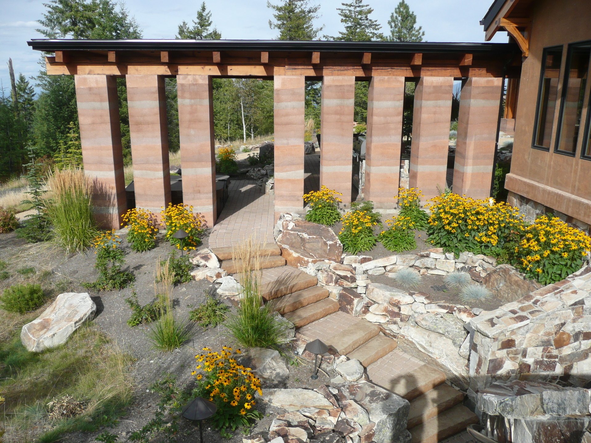 Ranch House Retreat - Landscape Design - Spokane, Coeur d'Alene