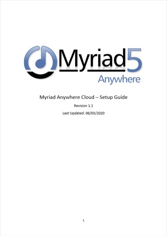 Myriad 5 Playout Support