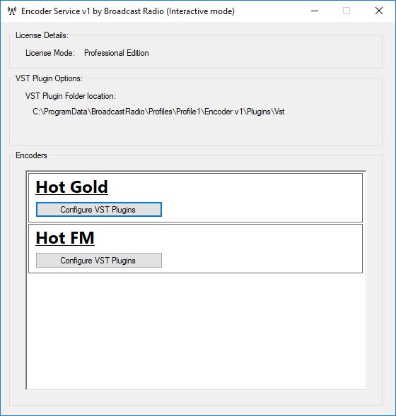 Broadcast Radio Encoder