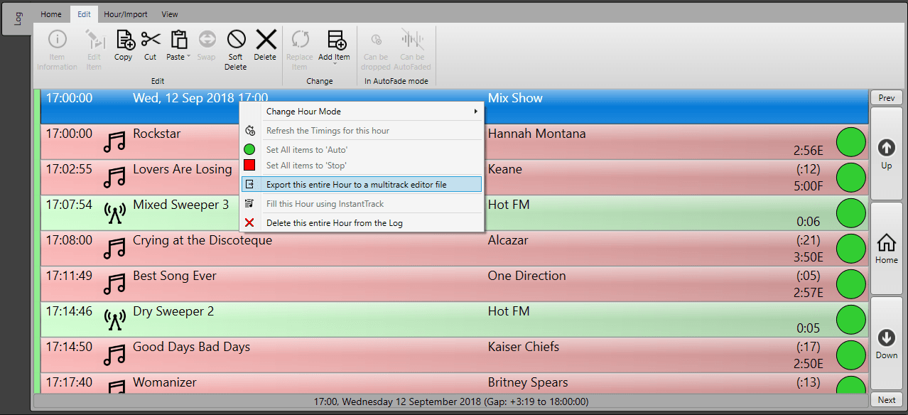Myriad 5 Playout Support