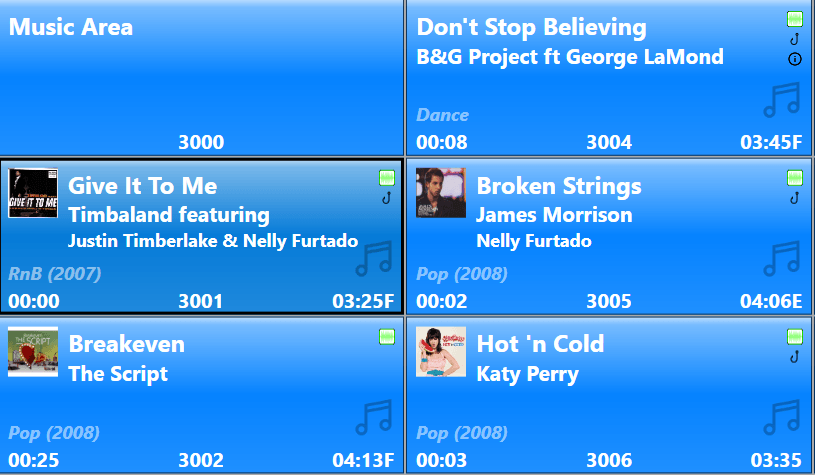 Myriad 5 Playout Support