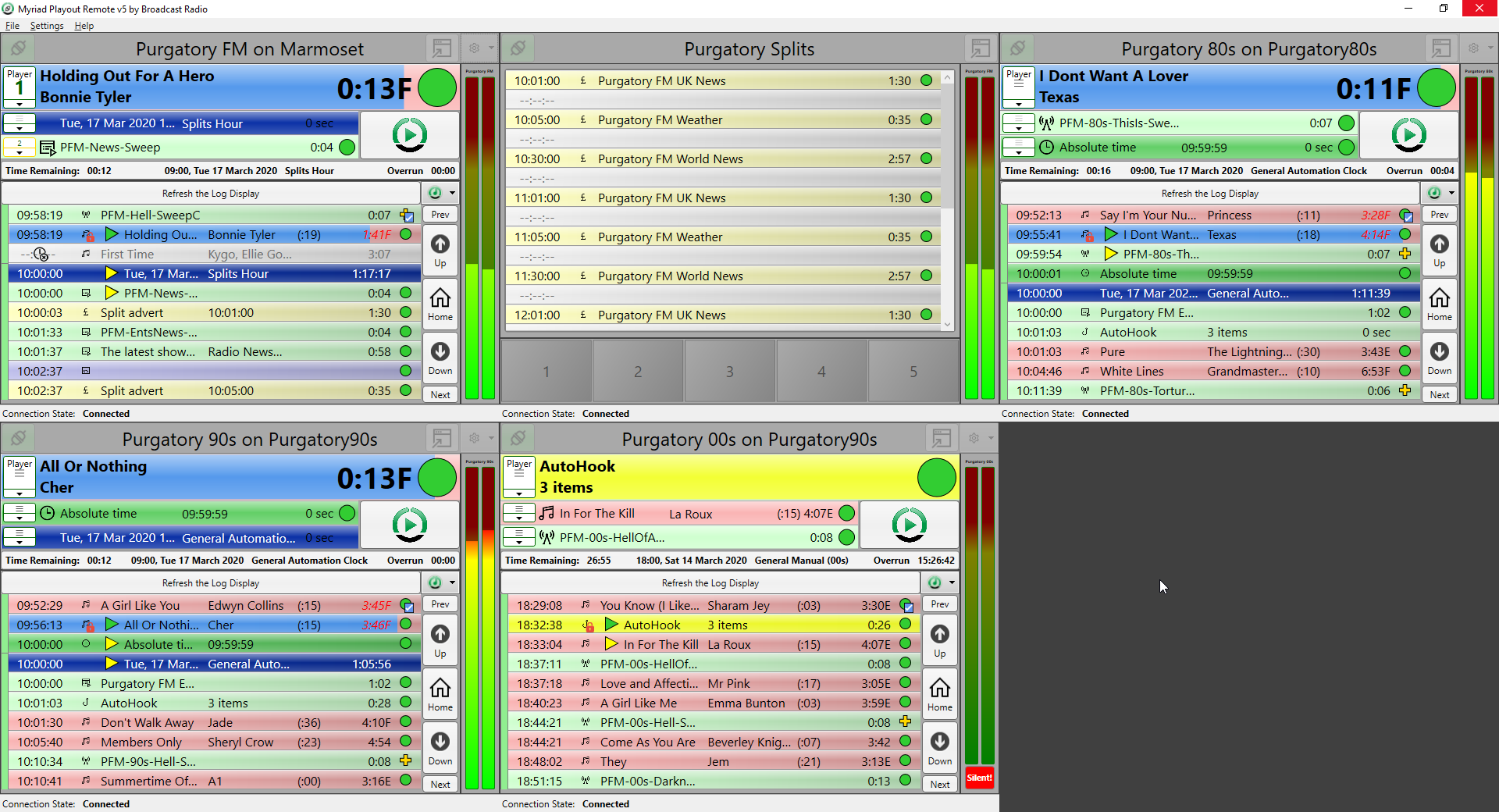 Using Myriad Playout Remotely (v4 and v5)