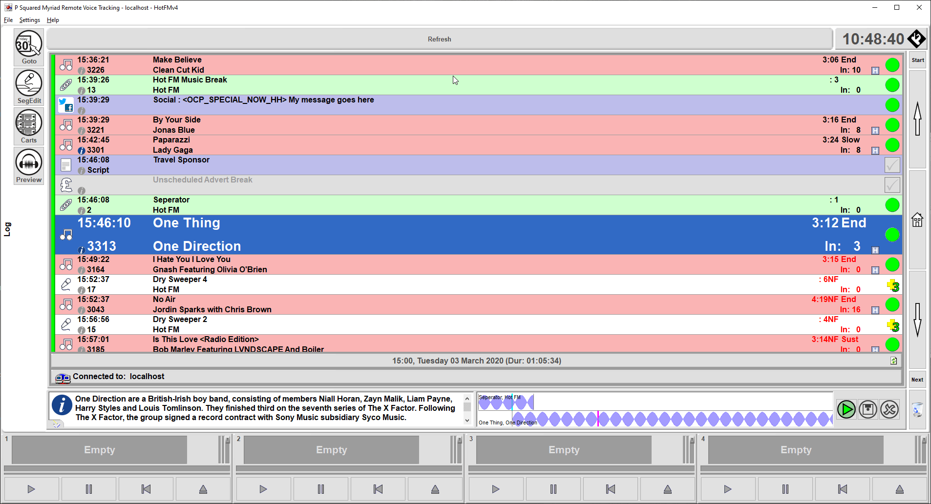 Using Myriad Playout Remotely (v4 and v5)