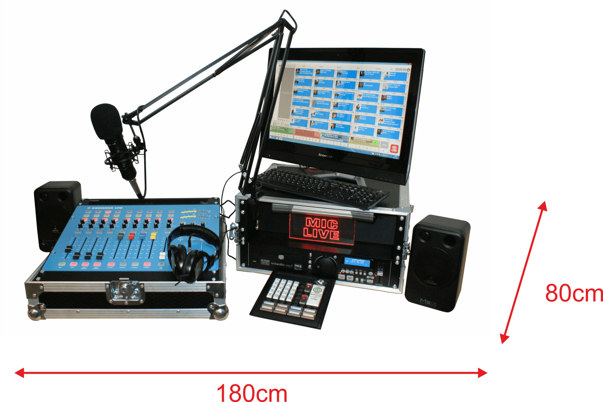 SR2 Portable Studio Package