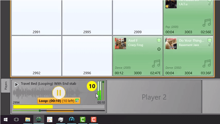 Myriad 5 Playout Support