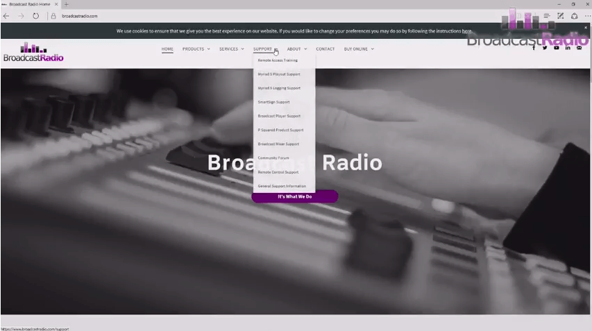 Myriad 5 Playout Support