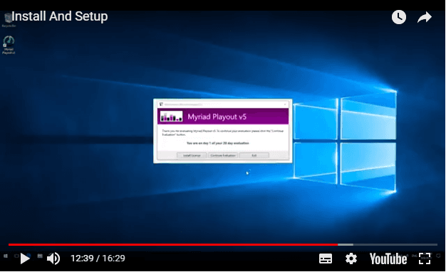 Myriad 5 Playout Support