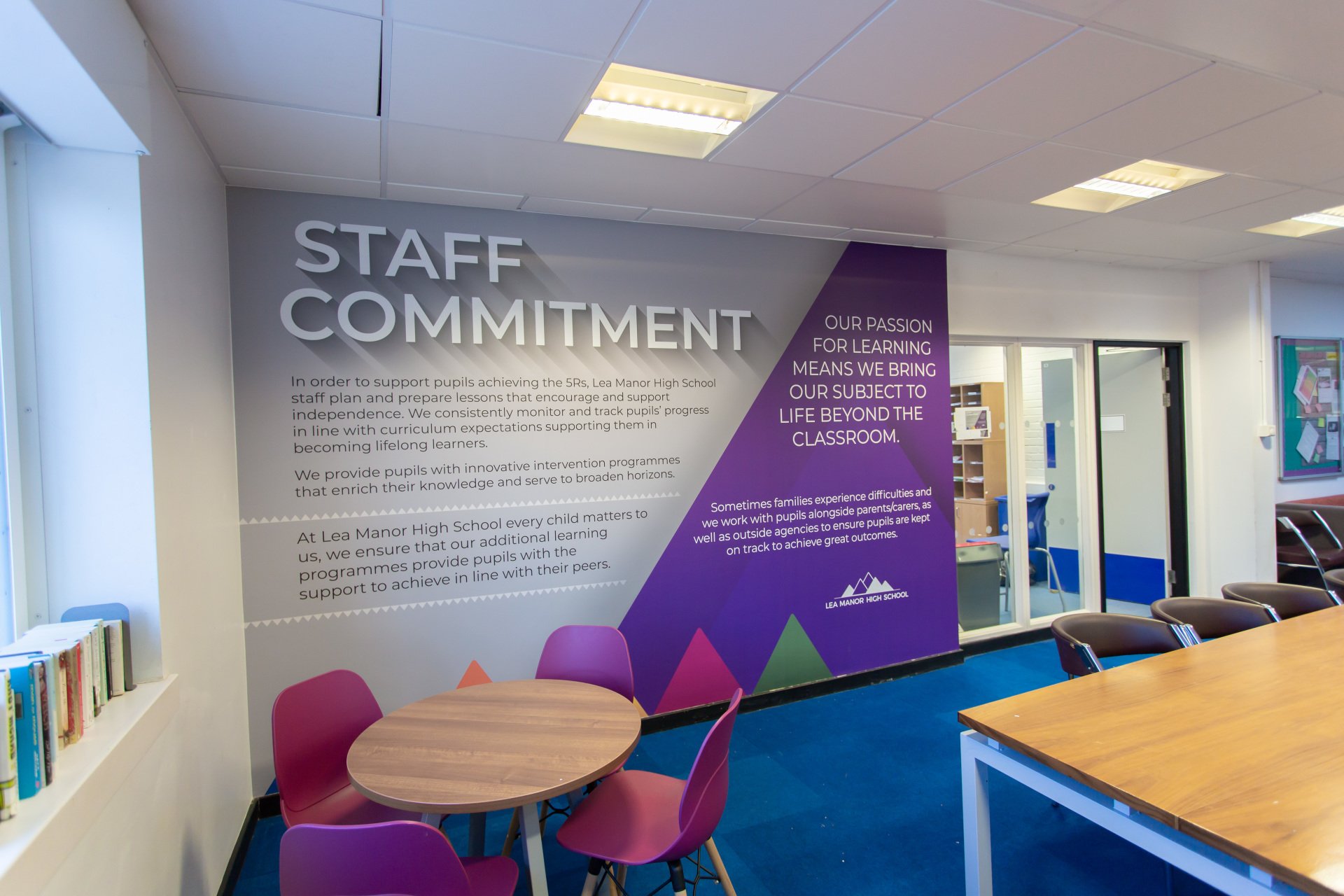Design, large format printing and feature walls: Fusional portfolio