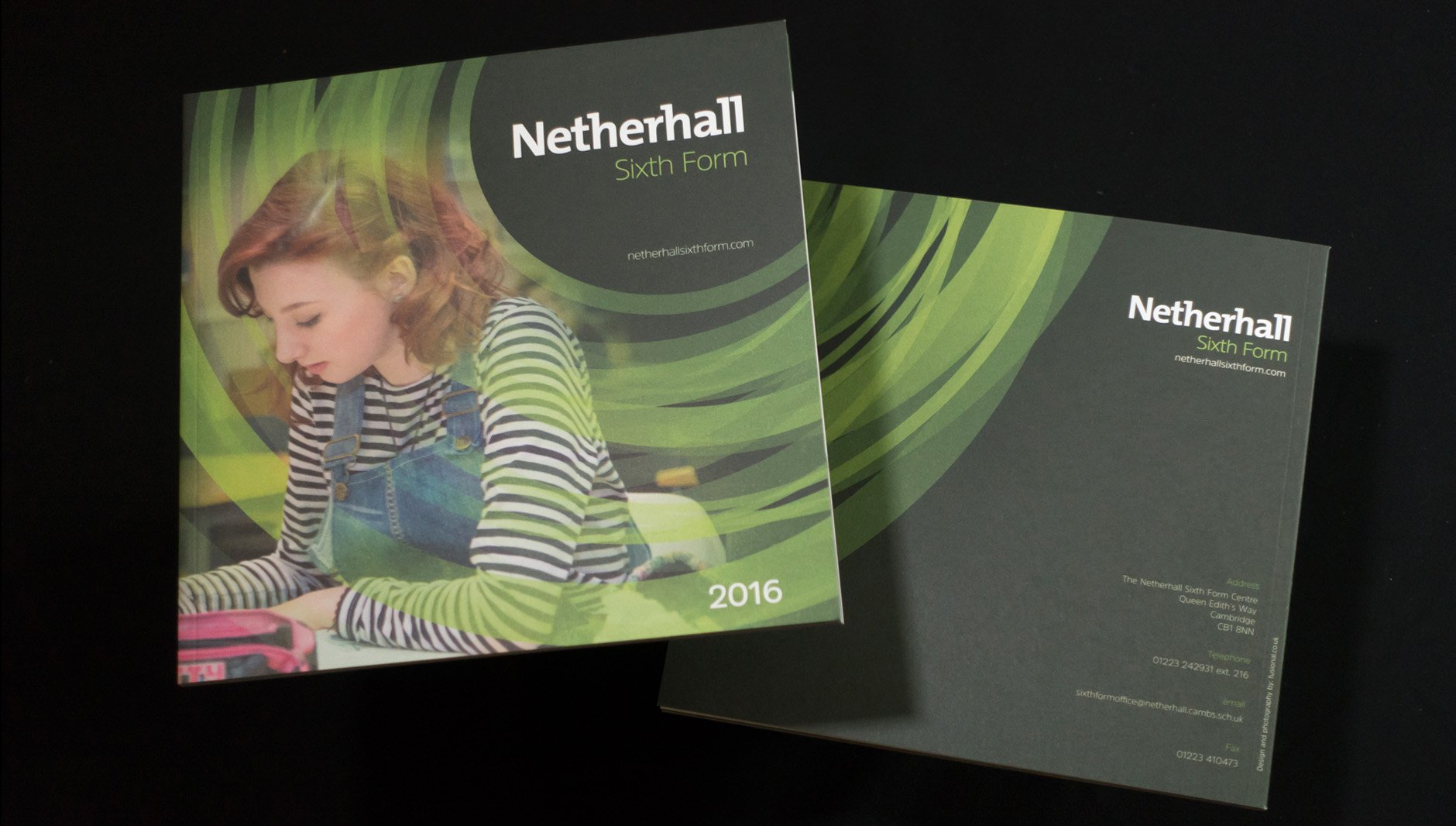 Prospectus and brochure design and printing UK: Fusional