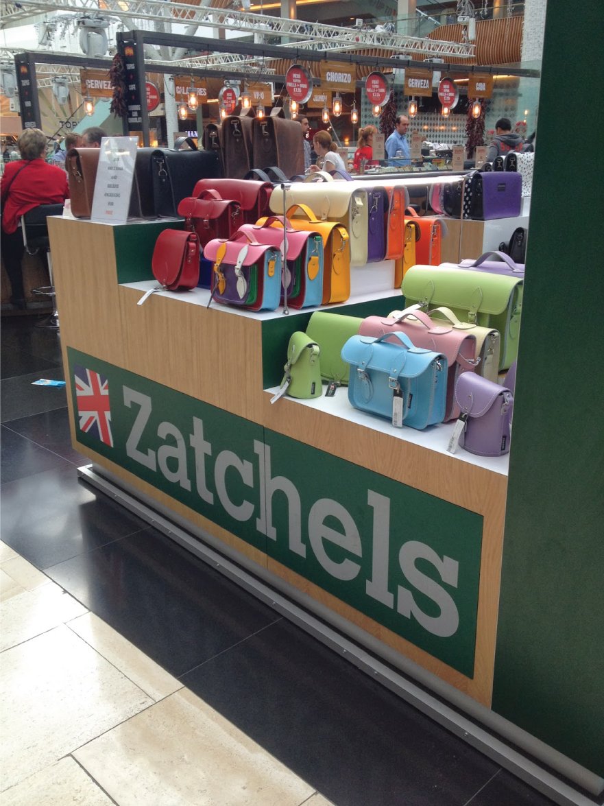 Zatchels Pop Up Shop Flooring at Westfield