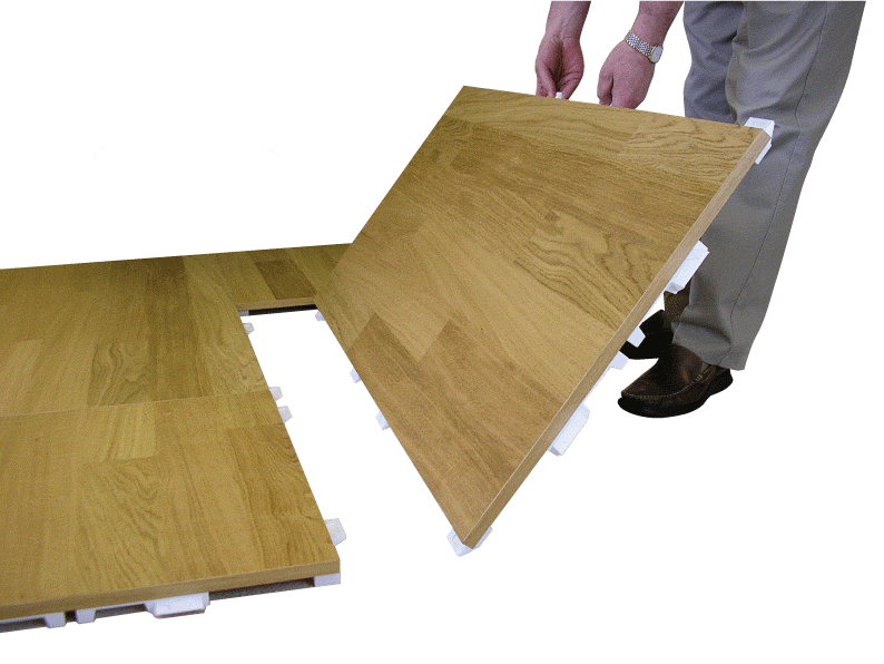 How Our Portable Flooring Works