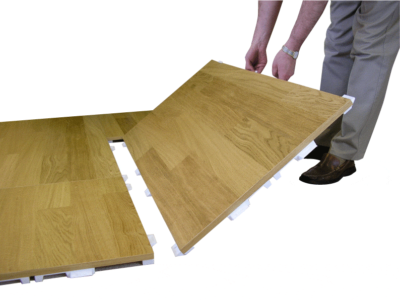 How Our Portable Flooring Works