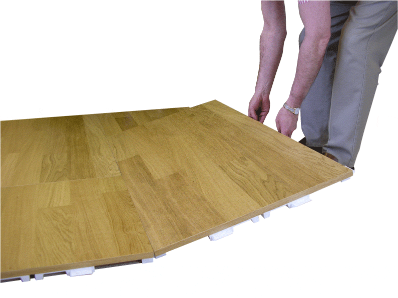 How Our Portable Flooring Works