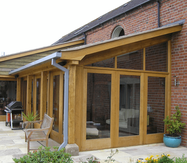 Timber conservatories manufactured in Shrewsbury