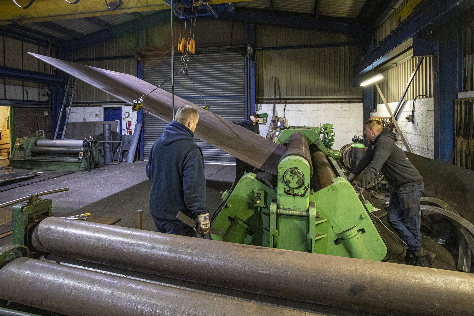 Plate Rolling | Fereday Cylinder Company