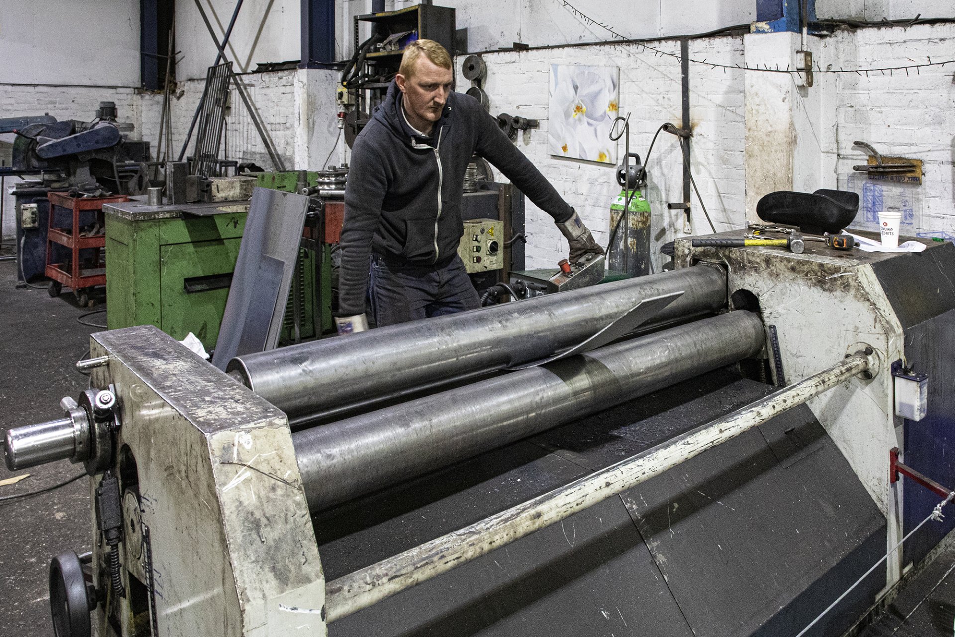 Section rolling | Fereday Cylinder Company