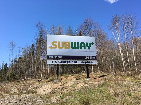 Billboard Signs | New Brunswick, Nova Scotia & Quebec | Toner Outdoor