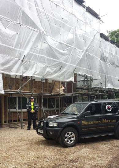 Construction Site Security Services | Security Nation Southampton