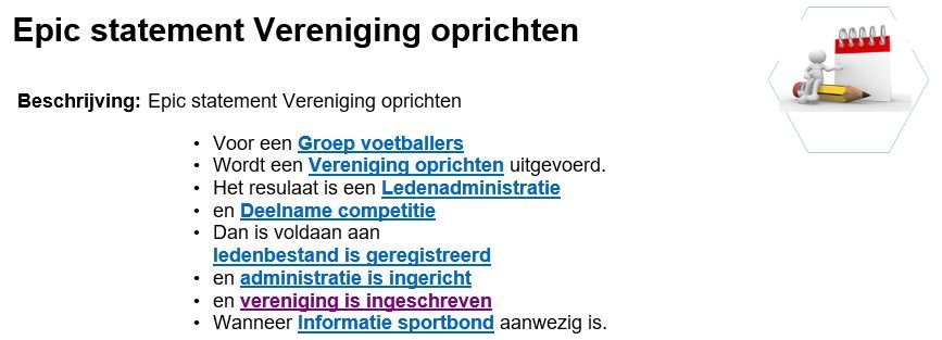 voorbeeld analyse vraagstuk vereniging oprichten