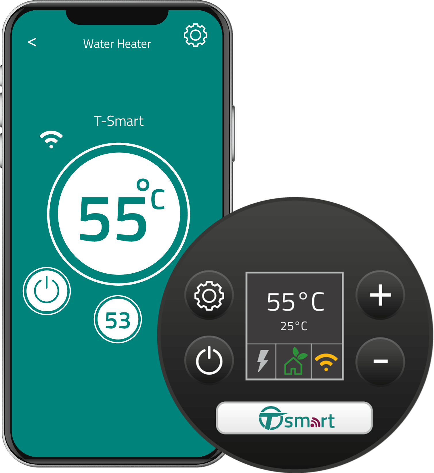 T Smart Immersion Heater Thermostat