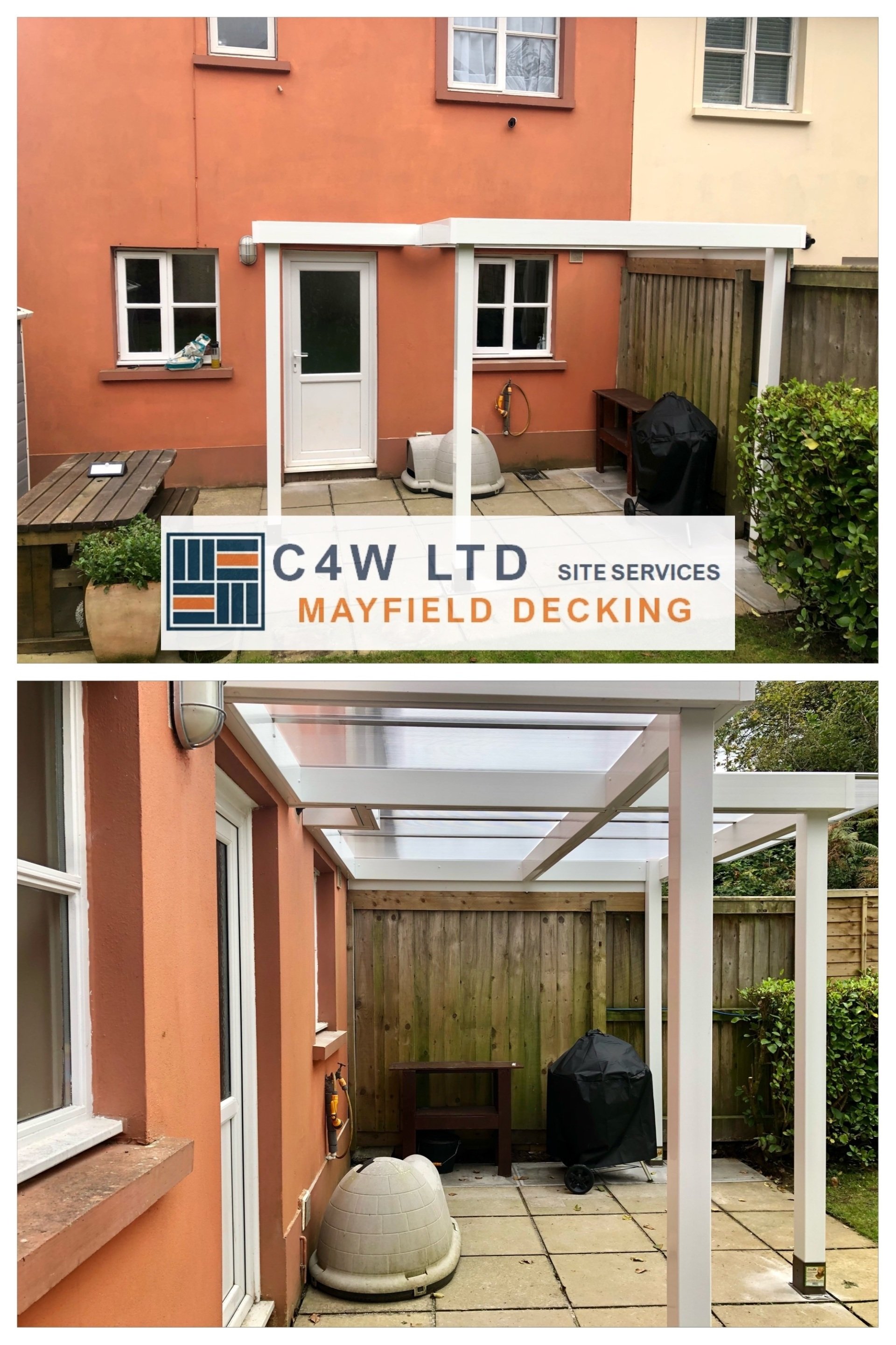 Garden decking by Mayfield Wales