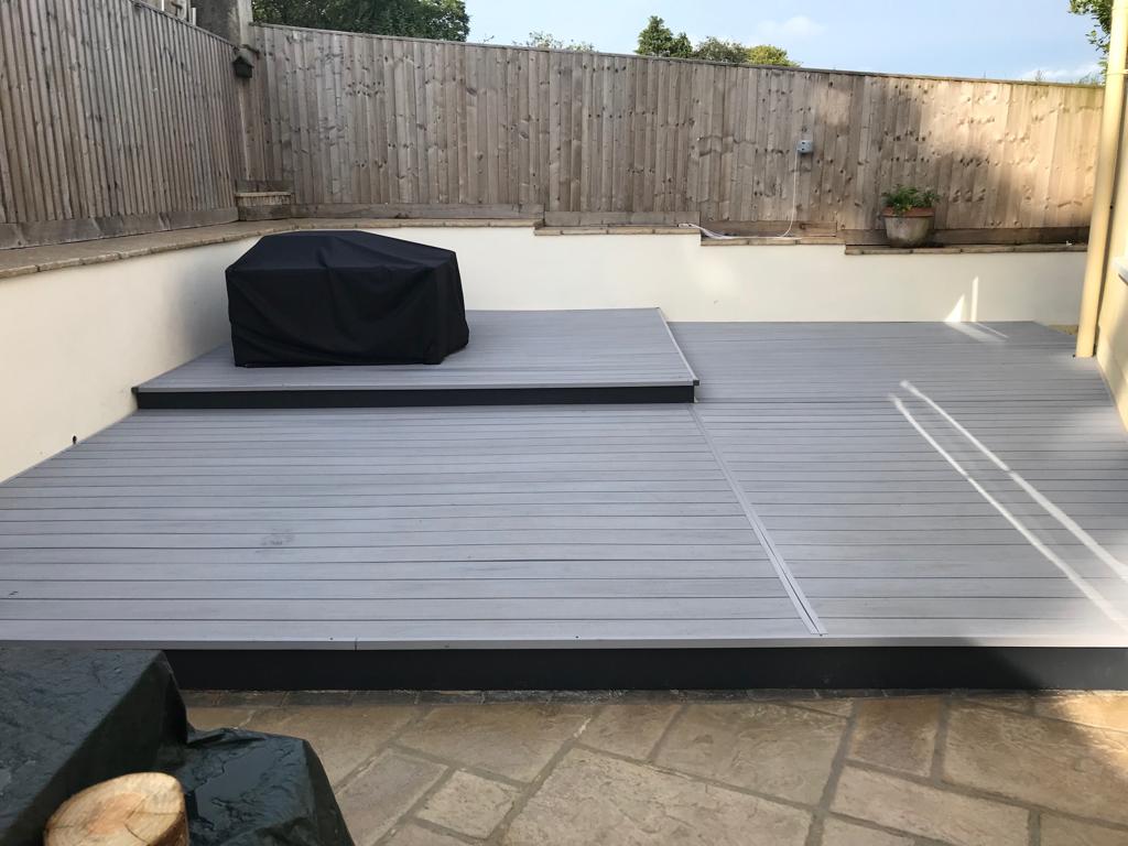 Garden decking by Mayfield Wales