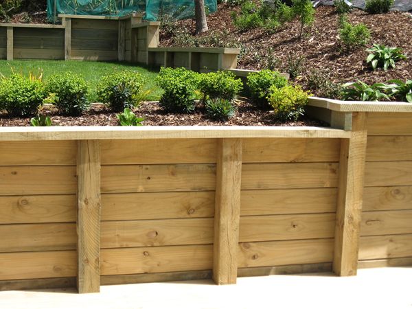 Retaining Walls Sunshine Coast | Timber Sleepers