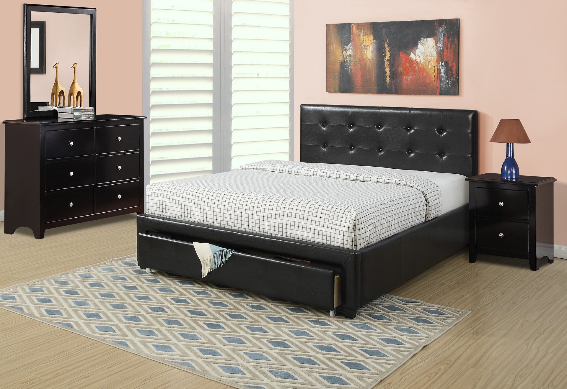 General Bed Set Item F9313 | Boss Furniture