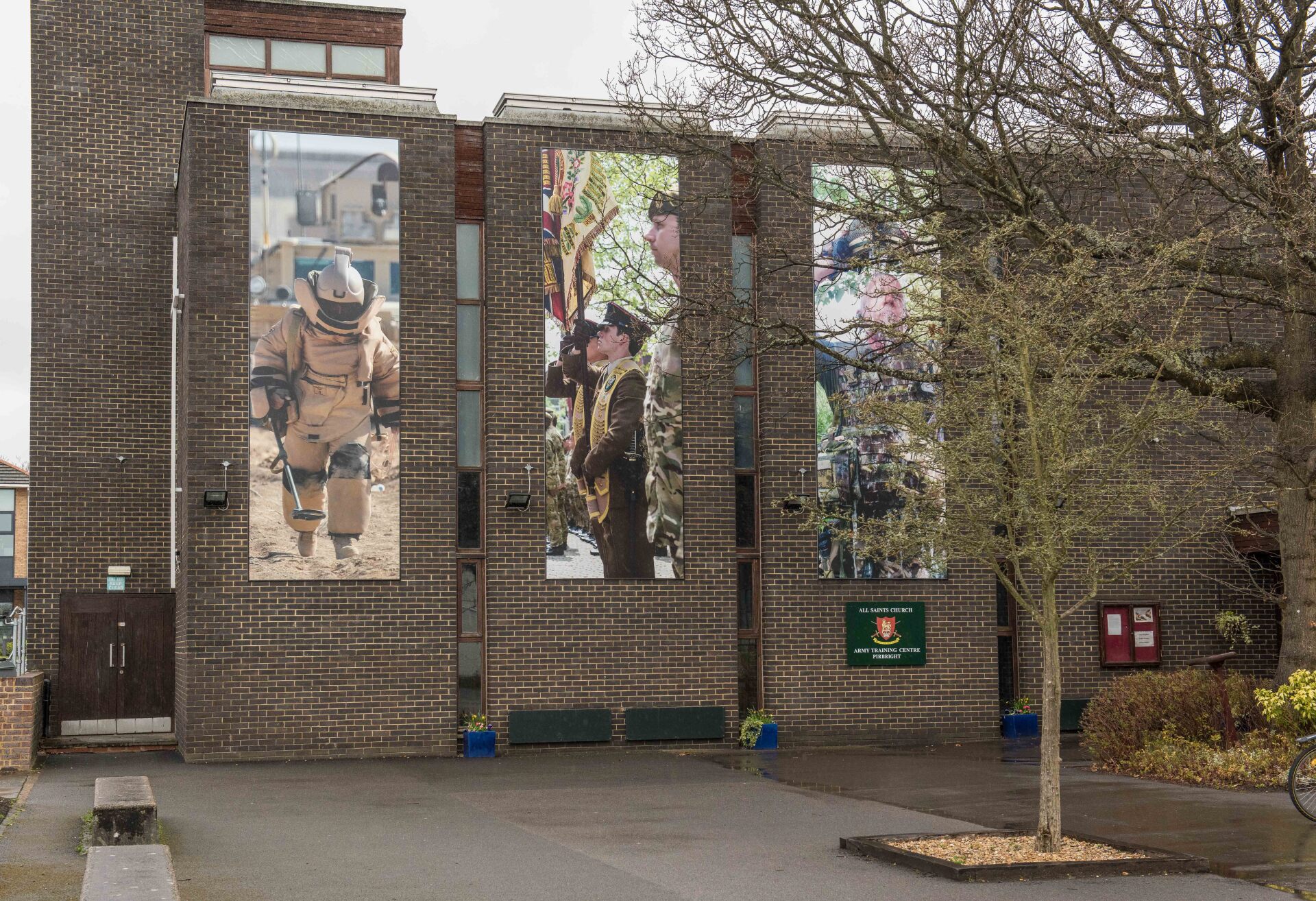 Arm Training Centre Pirbright - Exterior and Interior Signage Branding