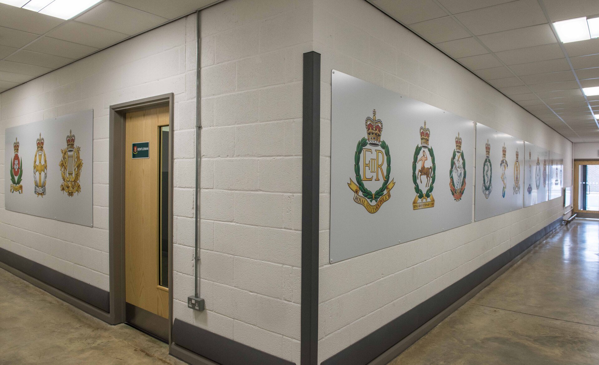 Arm Training Centre Pirbright - Exterior and Interior Signage Branding