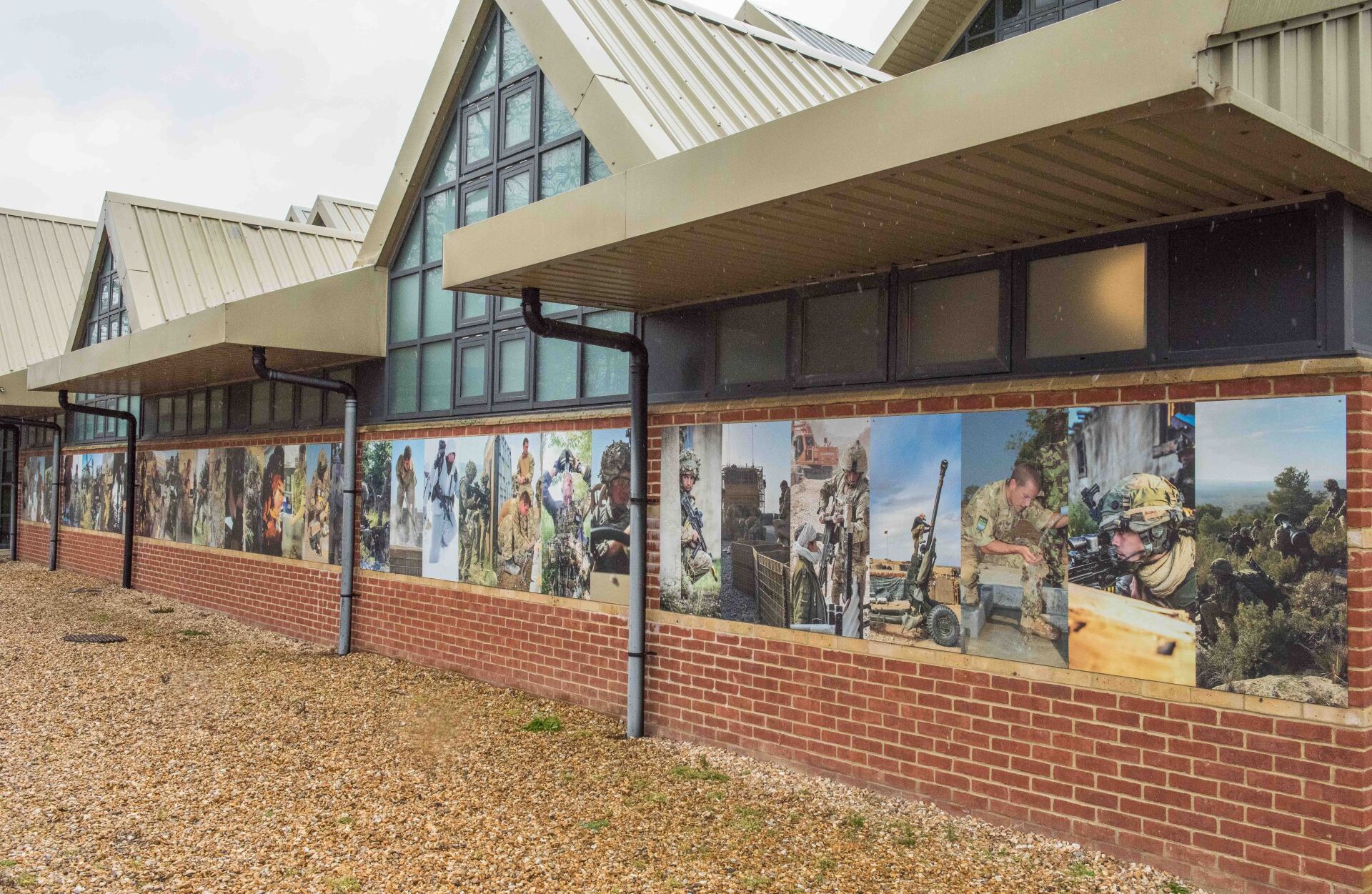 Arm Training Centre Pirbright - Exterior and Interior Signage Branding