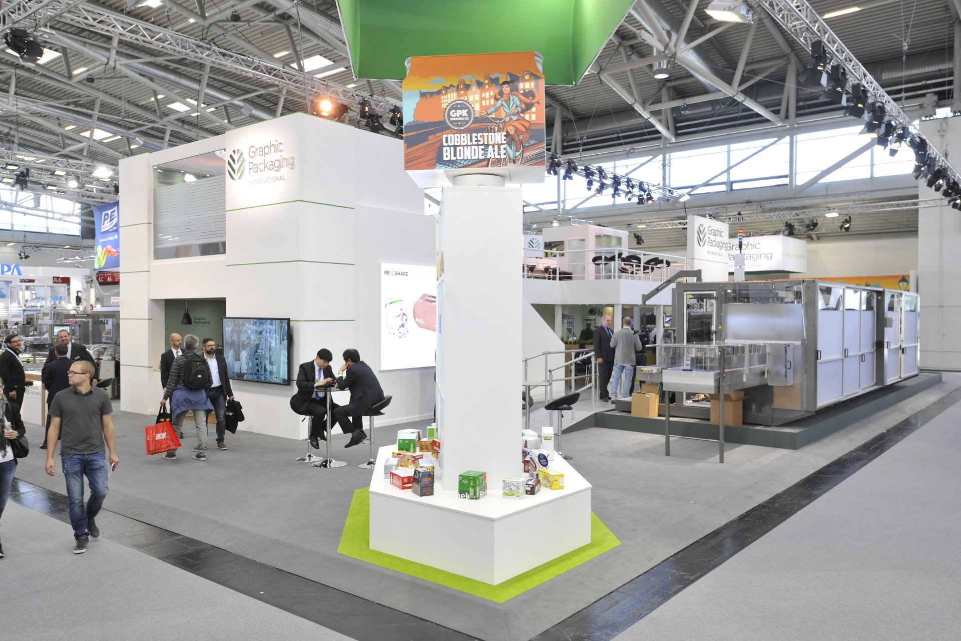 Graphic Packaging International - Custom Exhibition Stand Build