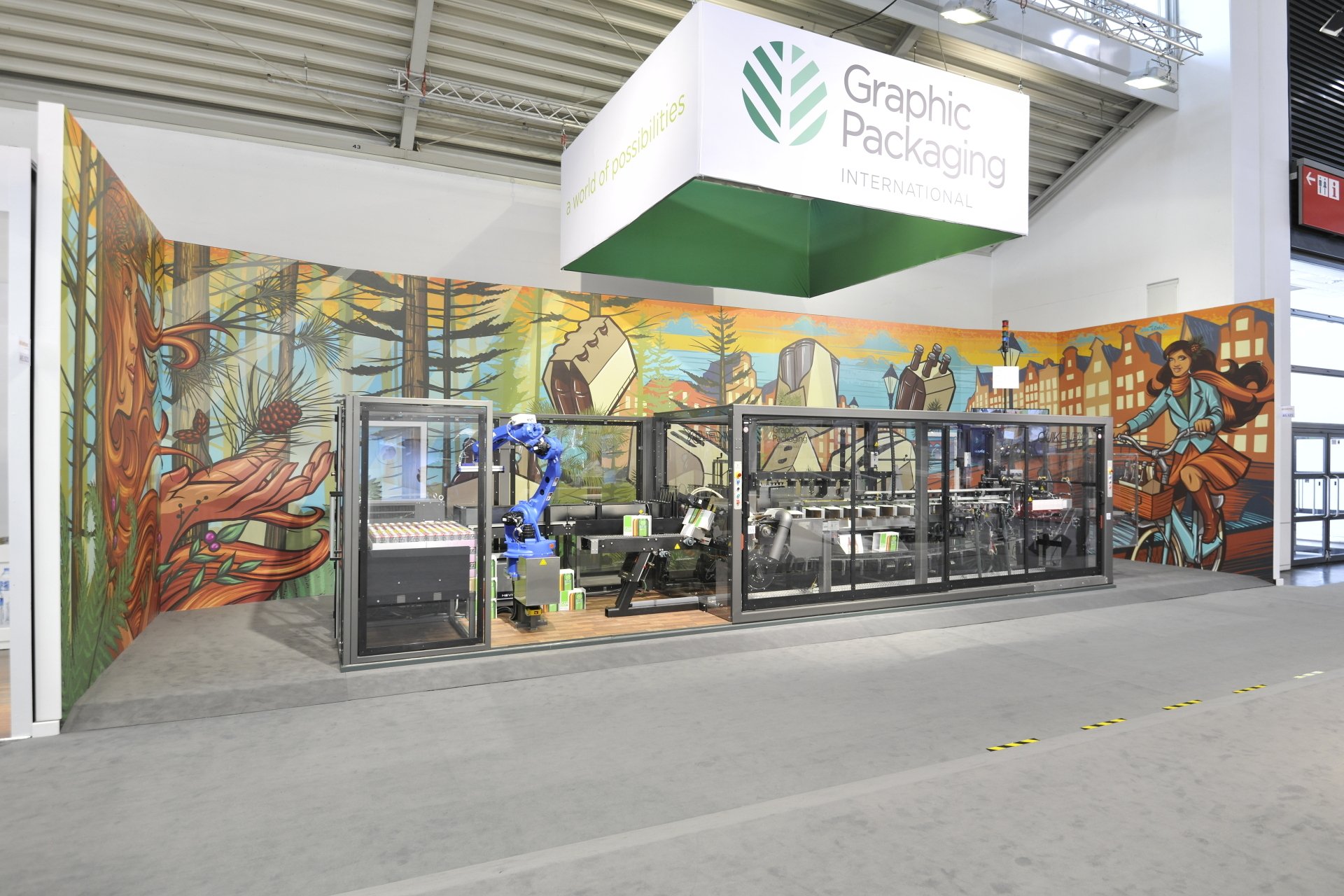 Graphic Packaging International - Custom Exhibition Stand Build
