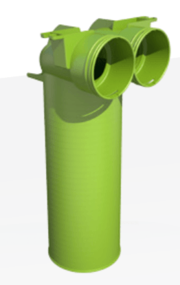 Ubbink Mechanical Ventilation with Heat Recovery Duct connections