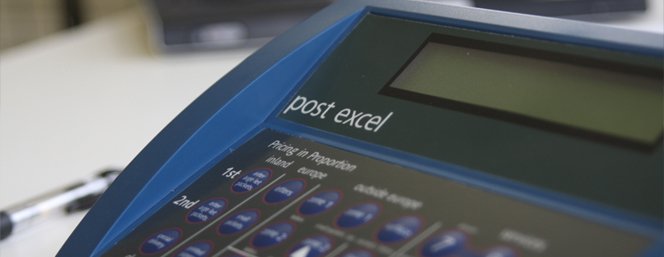 Postage scales for your franking machine from European Postal Systems Ltd