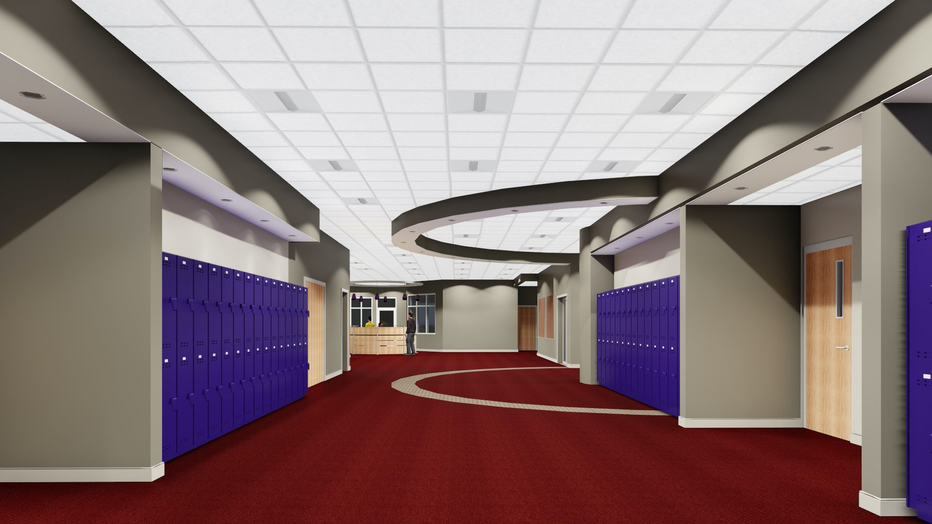 Architectural plan for Evangelical Christian School, Florida