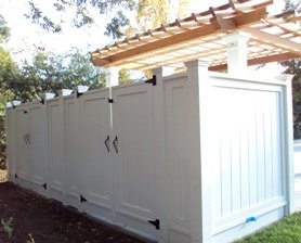 Trash Enclosures | All Fence Company | Bay Area