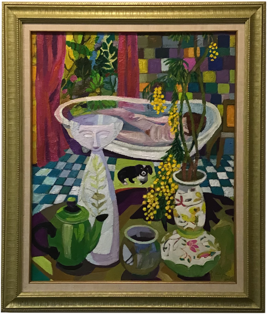 Home page of Canadian artist Karen Kulyk