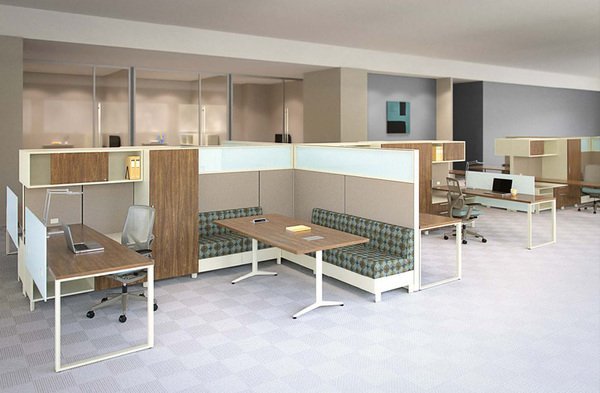 Open Plan Furniture Systems by Senetics for Oahu