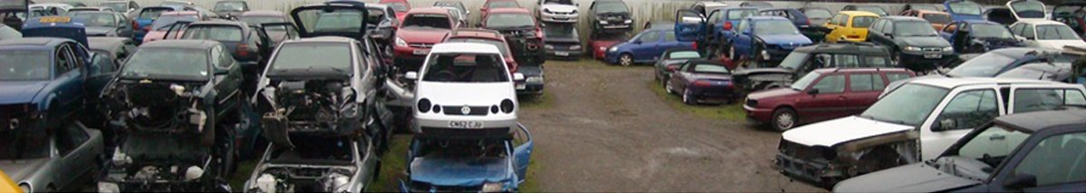 A range of spare car parts in Cardiff, South Wales